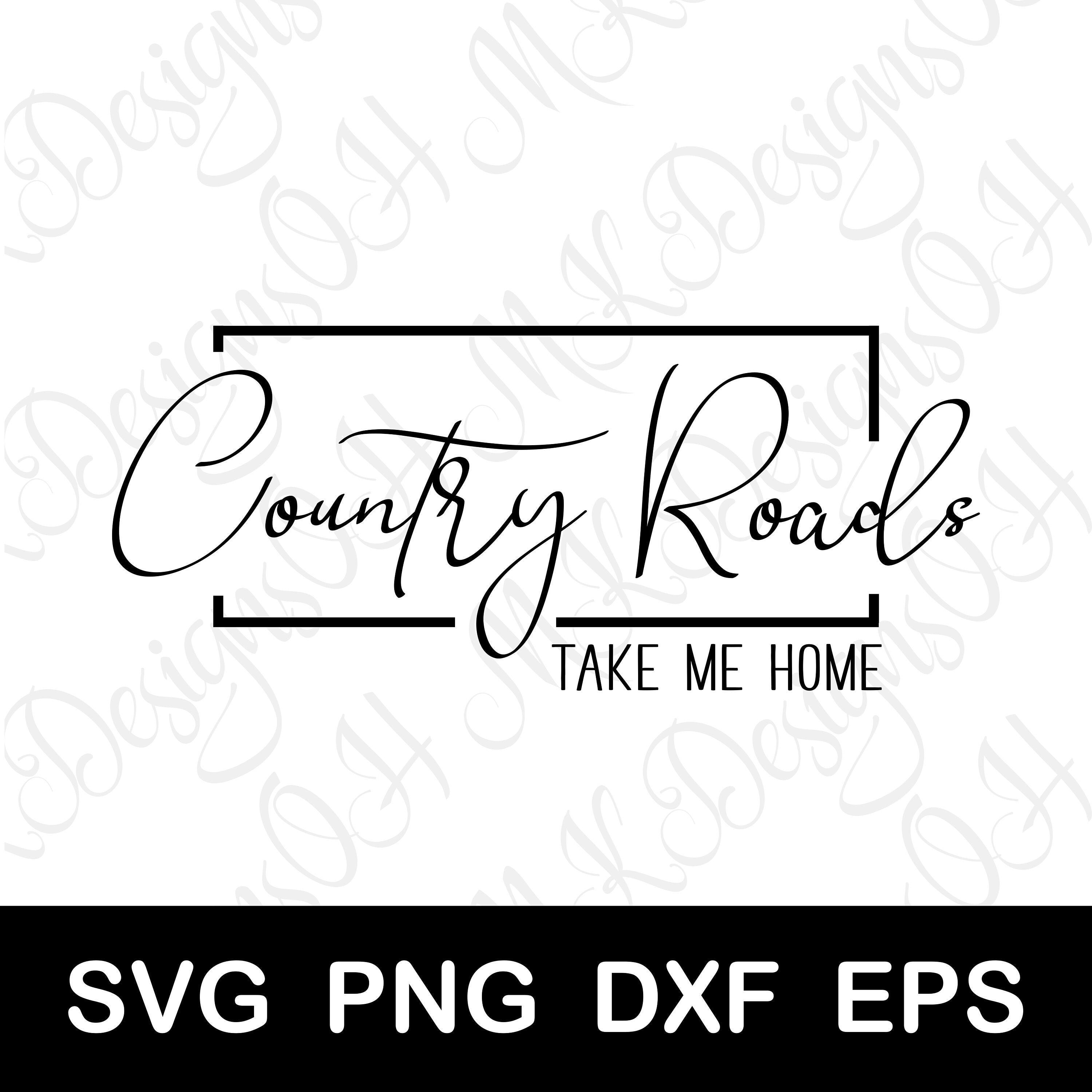 Craft Supplies & Tools Paper, Party & Kids Country Roads Take Me Home ...