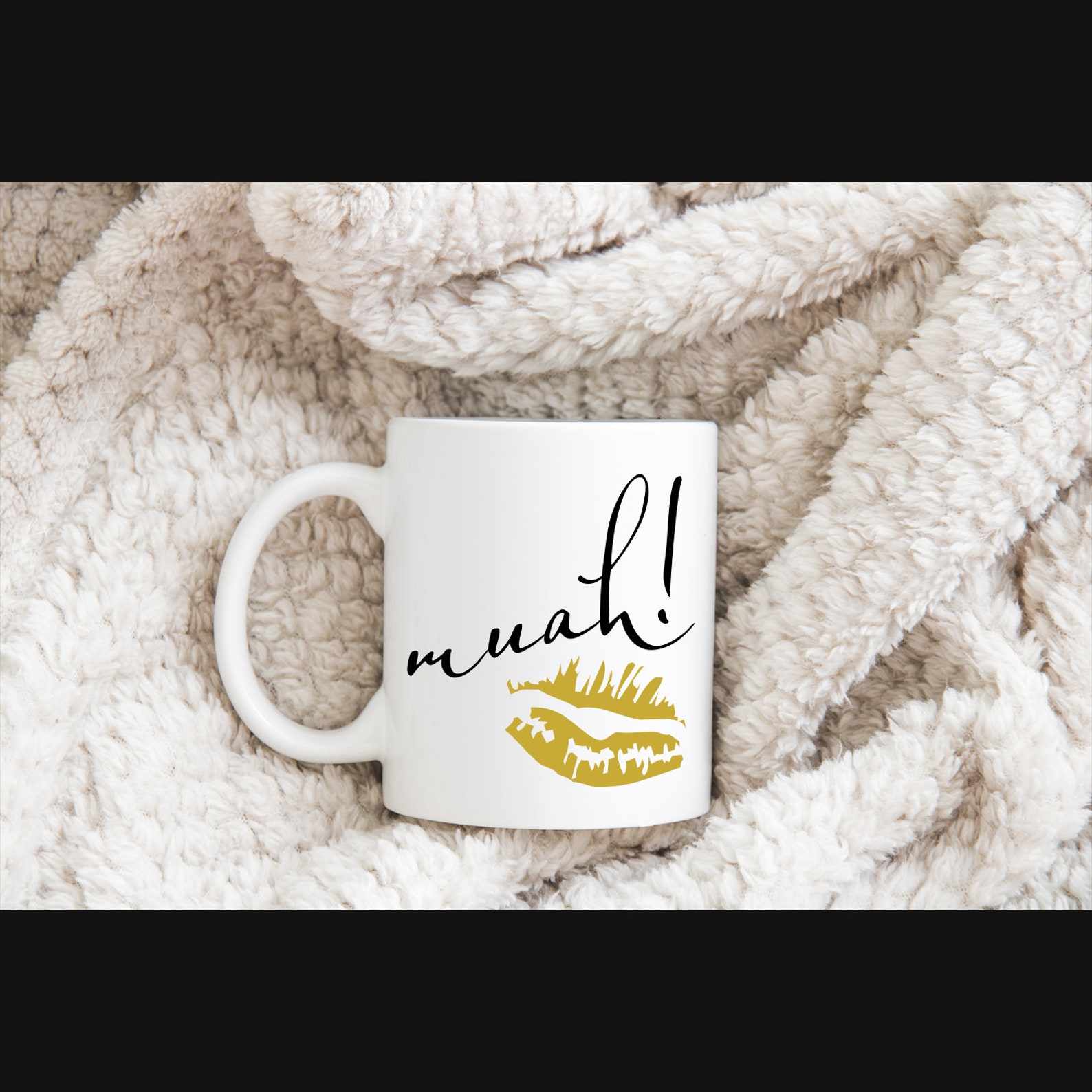 Kiss Lips muah SVG, Cut File for Cricut and Silhouette, Svg Dxf Png Eps ...