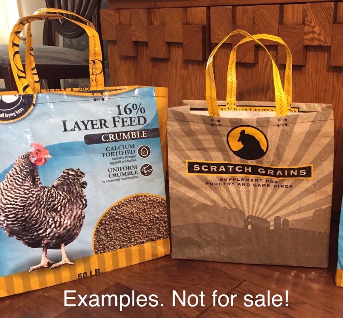 3 Feed Bags VARIETY for Making Totes Wallets Upcycle - Etsy