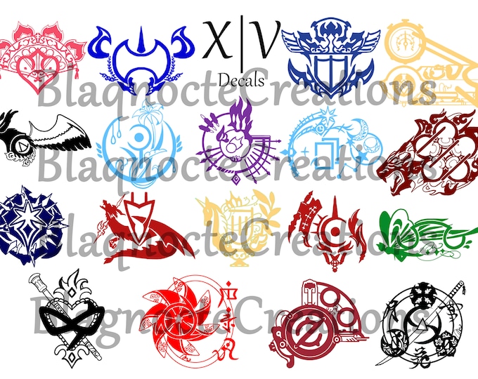 FFXIV Class Decals - Etsy