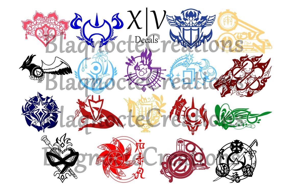 FFXIV Etched Coasters - Etsy