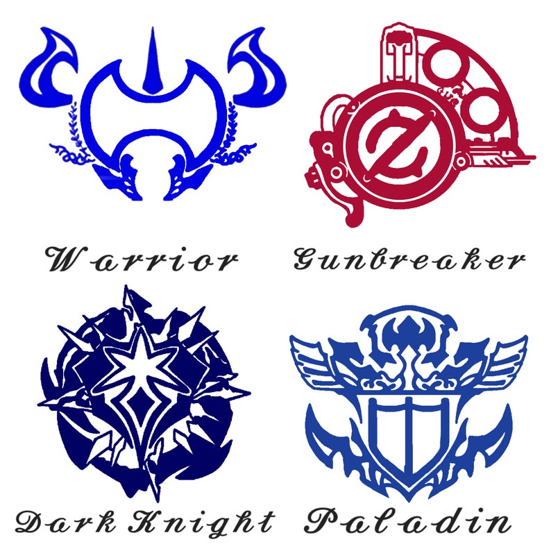 FFXIV Class Decals - Etsy