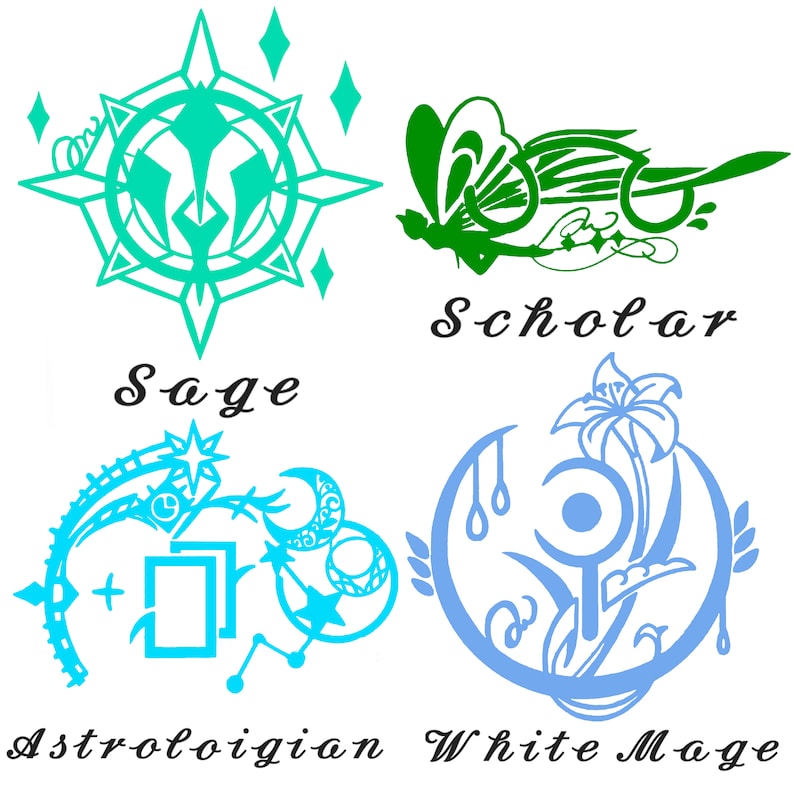 FFXIV Class Decals - Etsy
