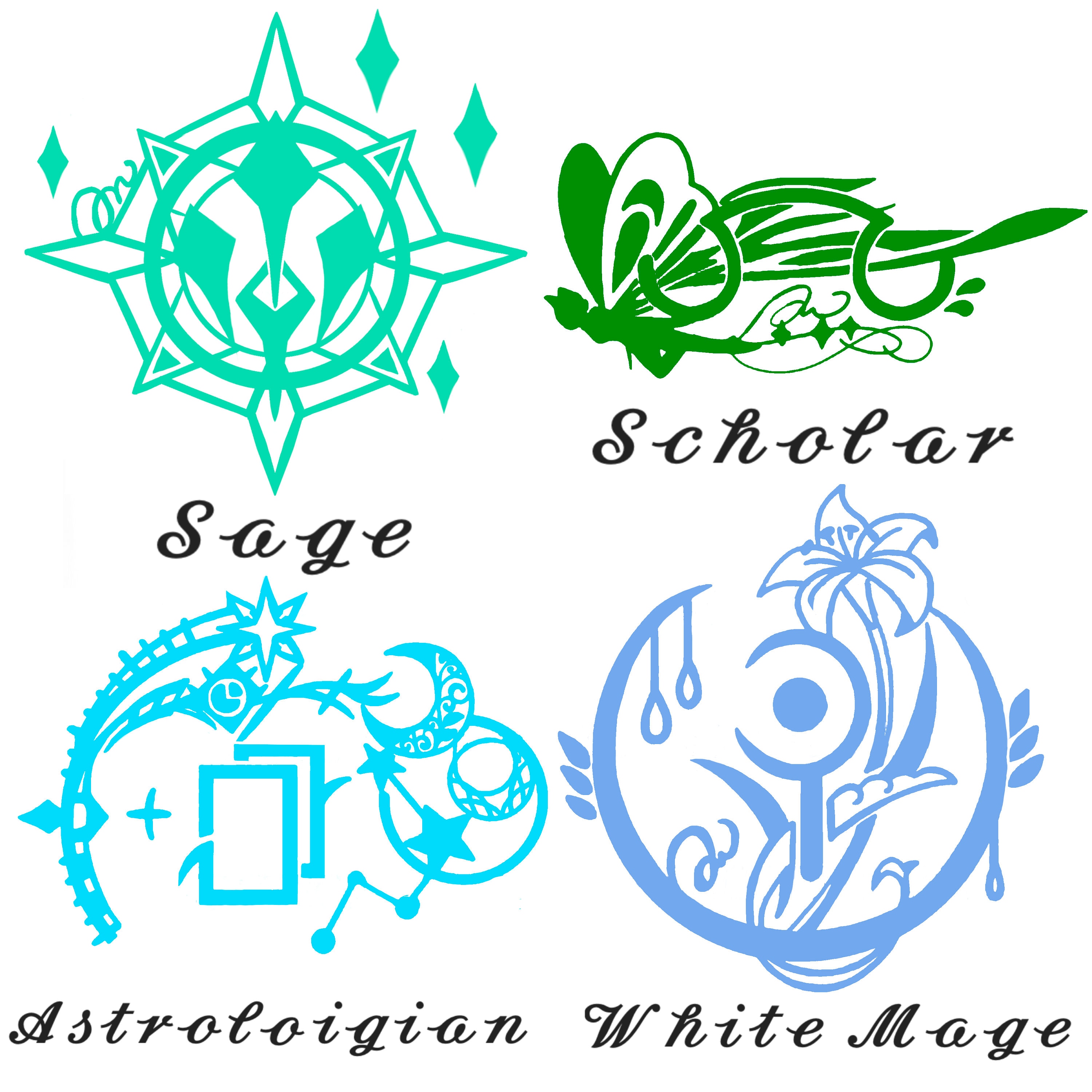 FFXIV Class Decals | Etsy