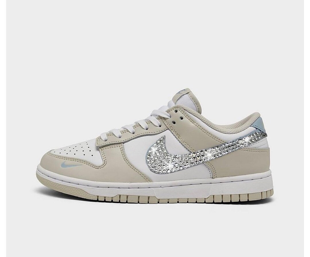 Womens Nike Dunk, Low Retro Customized With Swarovski Crystals - Etsy