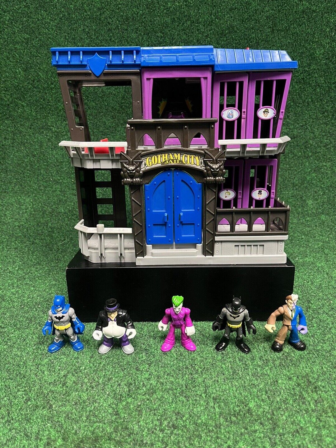 Fisher-price Imaginext DC Comics Gotham Jail Play Set Batman & Villains ...