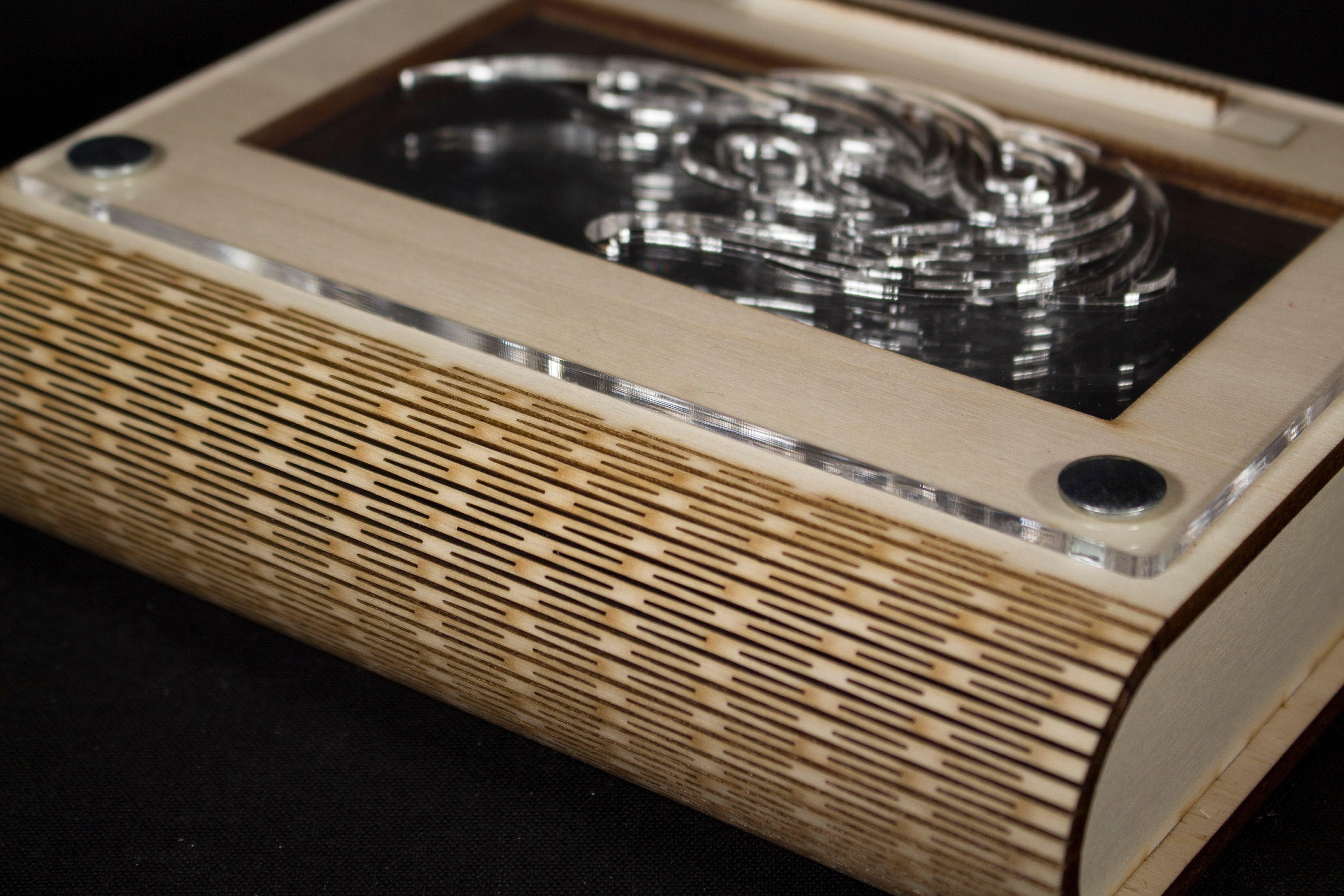 Book of Fire Puzzle Box Level 10 | Etsy