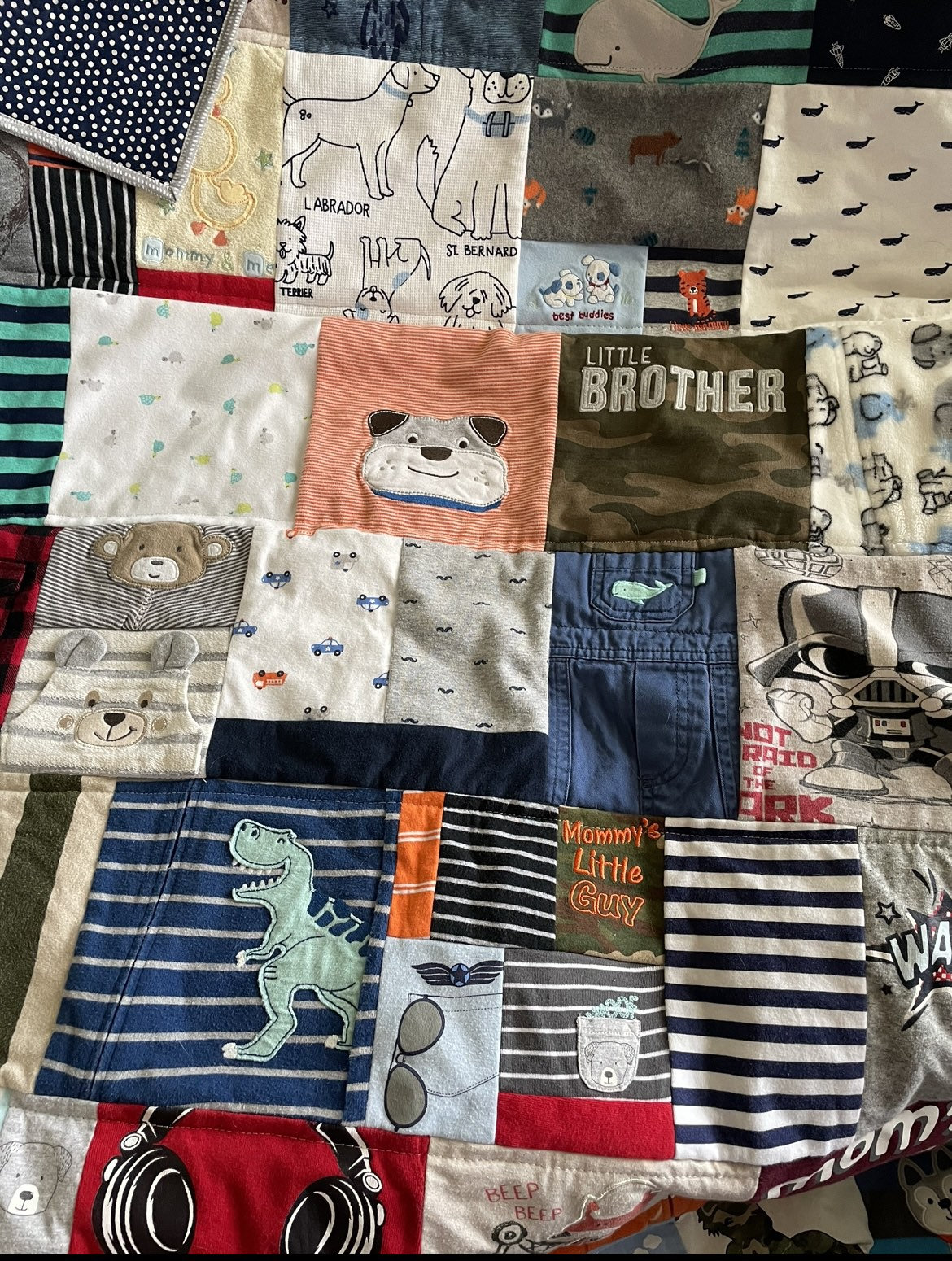 Childs Memory Quilt, Quilt, Kids Quilt, Baby Quilt, Memory Quilt ...