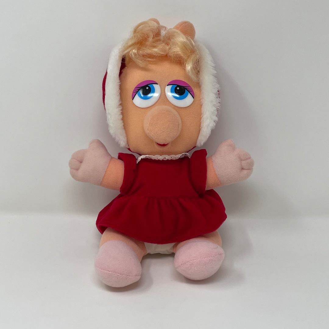 Vintage Baby Miss Piggy Jim Henson 80s, Plush Stuffed Animal - Etsy