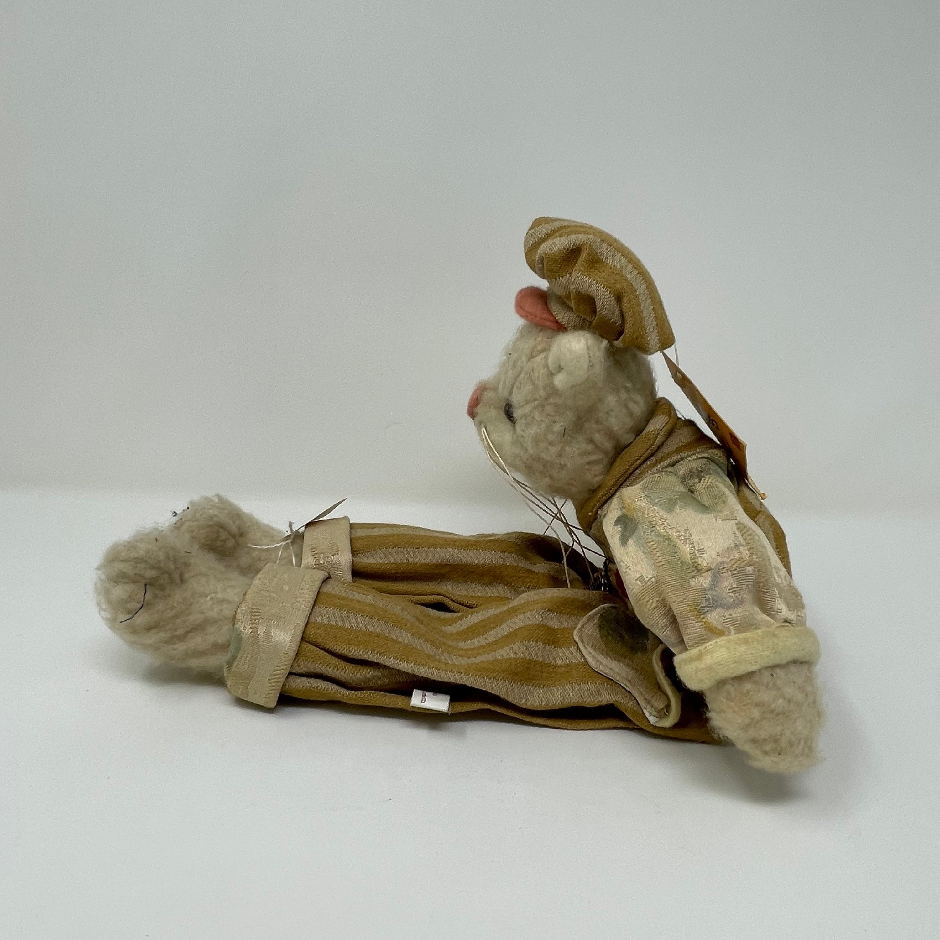 Vintage Mellissa Ann Handcrafted Train Conductor Cat Timer, Steam Punk ...