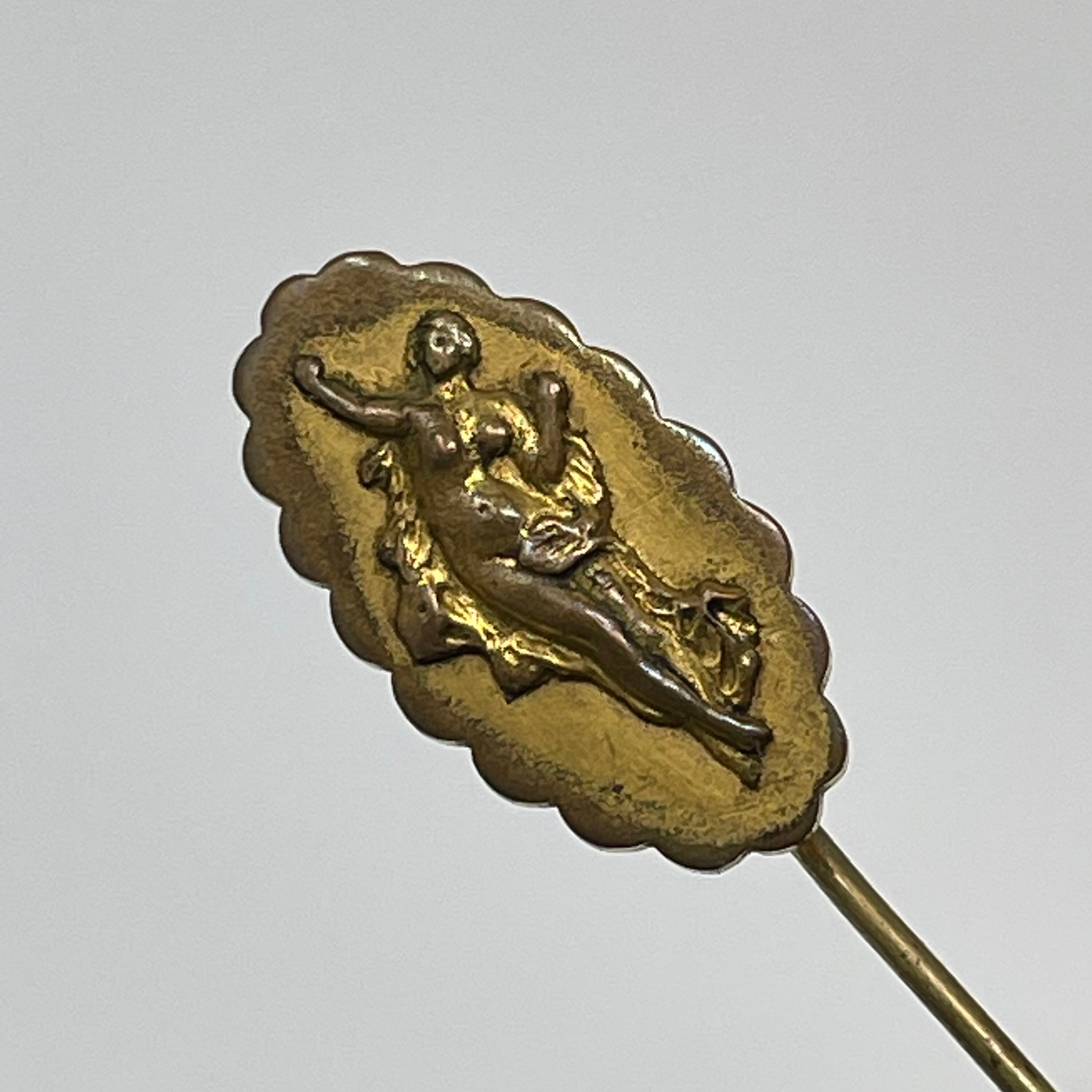 Vintage Roman Time Greek Academia Aesthetic Style Gold Tone Metal Stick ...