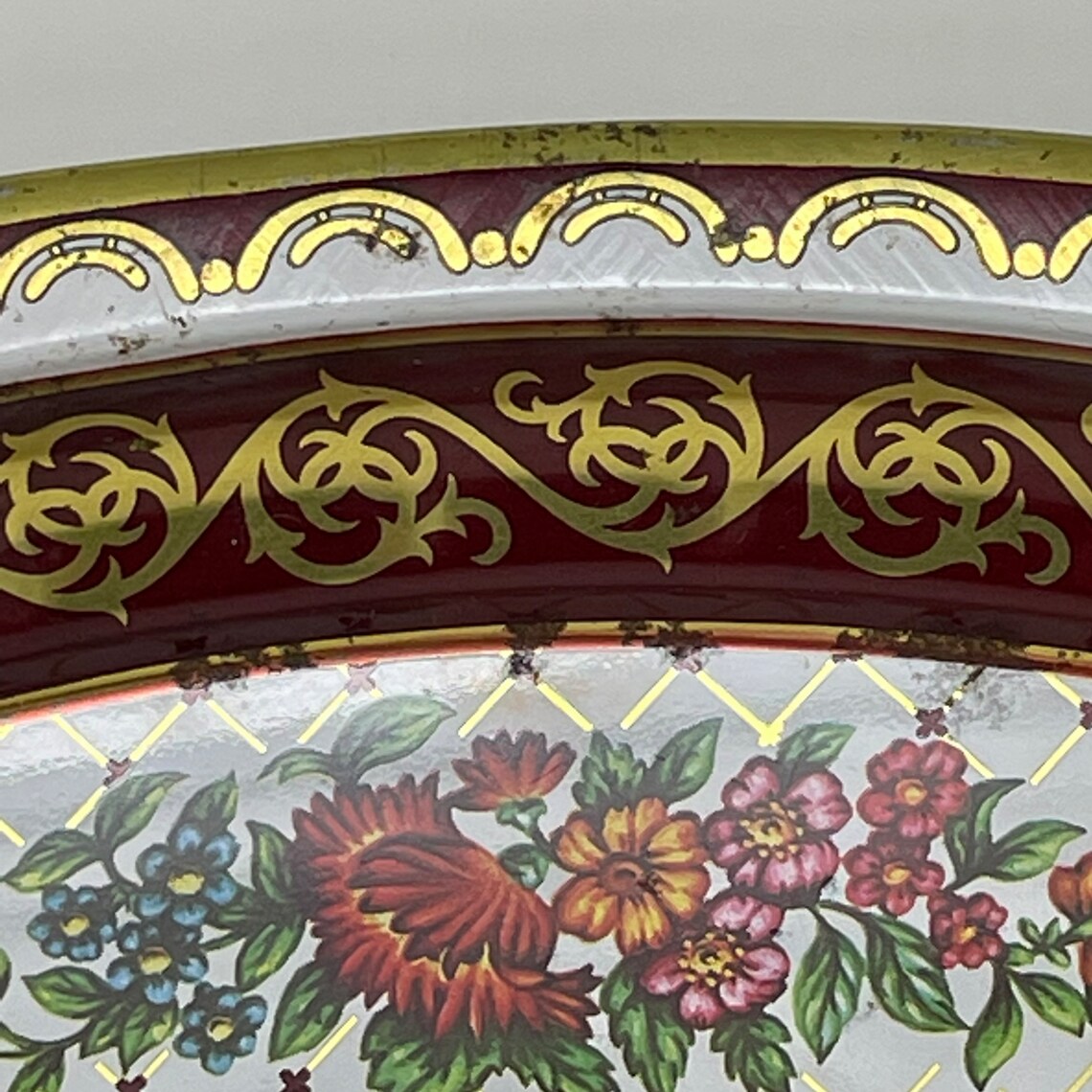 Vintage Serving Tray Daher Decorated Victorian Formal Ware - Etsy