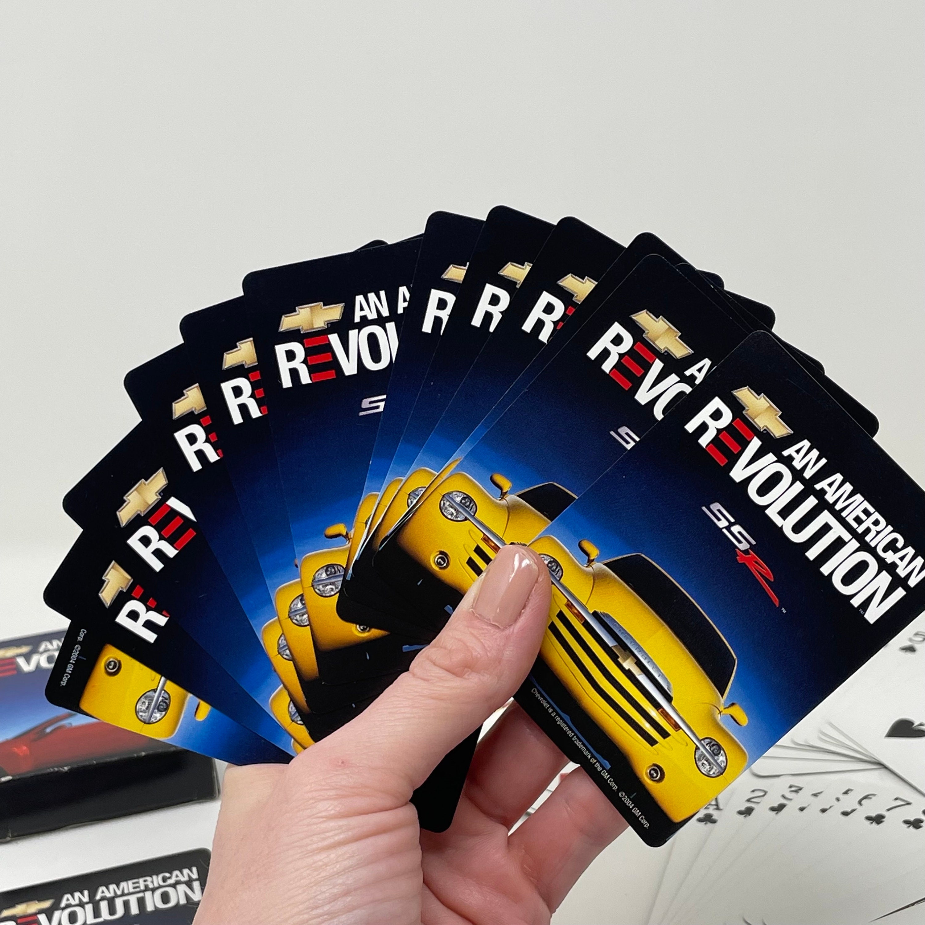 Vintage 2000s Chevy Boxed Playing Cards, Promotional Swag Limited Run ...