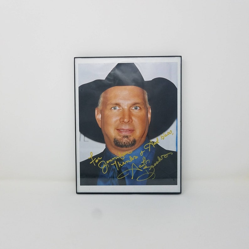 Vintage 90s Country Singer Garth Brooks Autograph Signed - Etsy