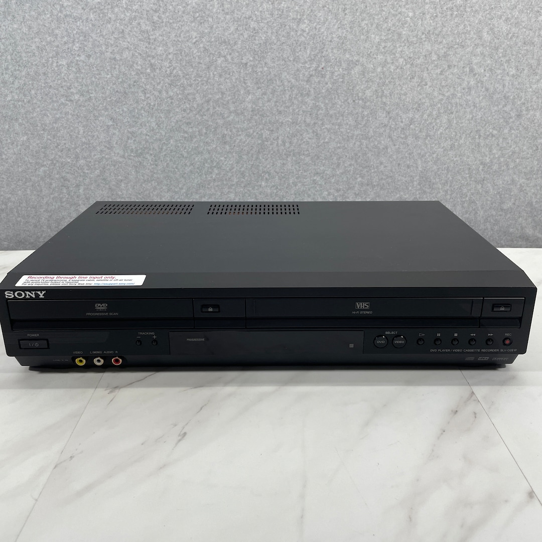 Vintage Sony DVD Player/ Video Cassette Recorder Combo Model No. SLV ...