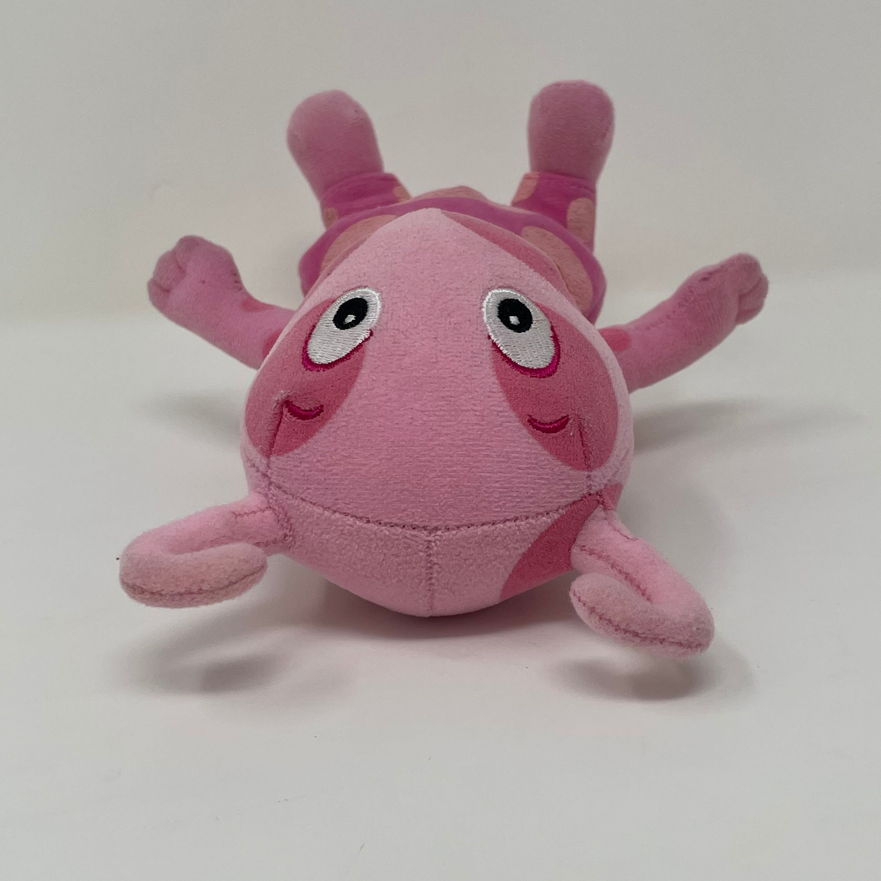 Vintage Y2K TY Backyardigans Uniqua Beanie Babies Pink Spot Plush ...