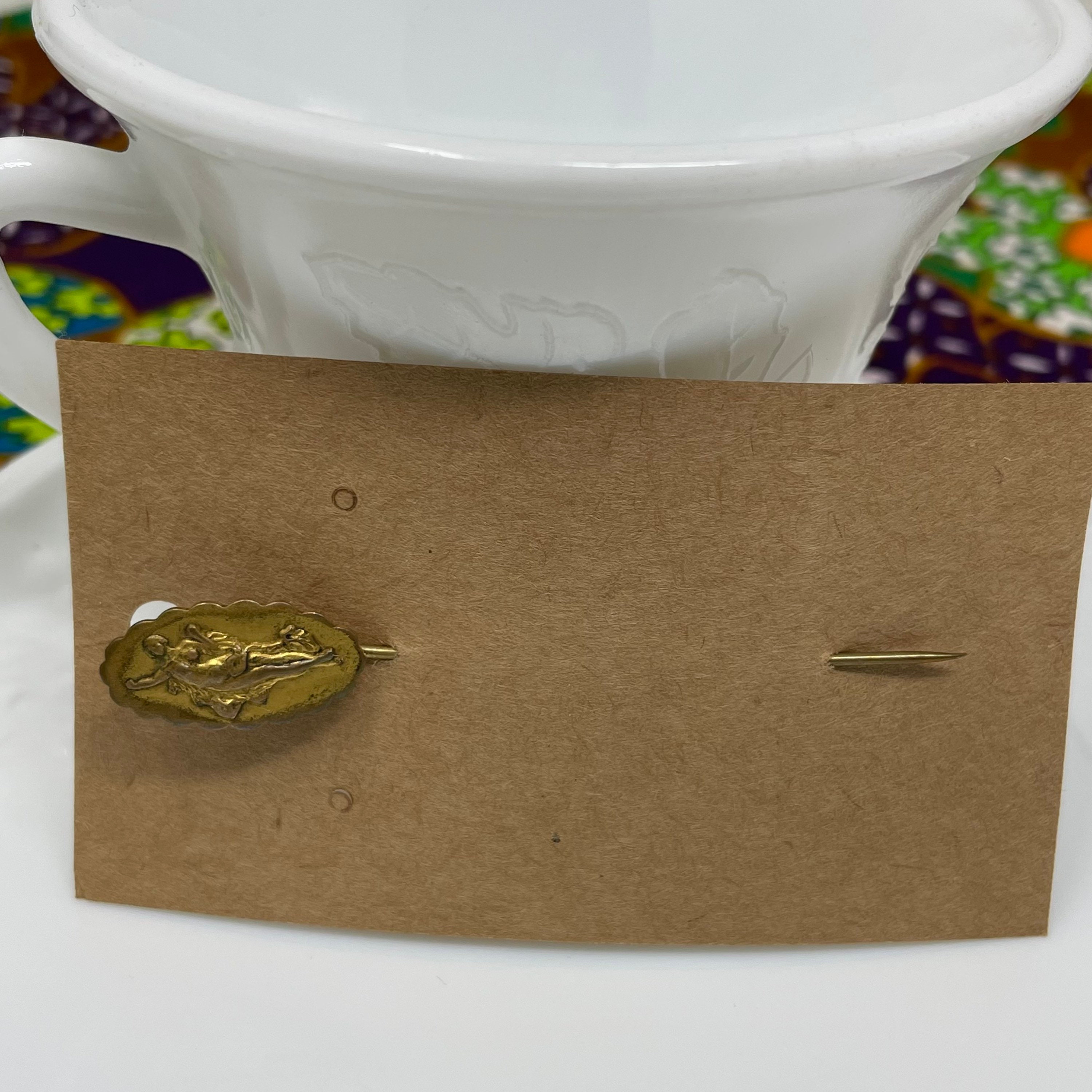 Vintage Roman Time Greek Academia Aesthetic Style Gold Tone Metal Stick ...