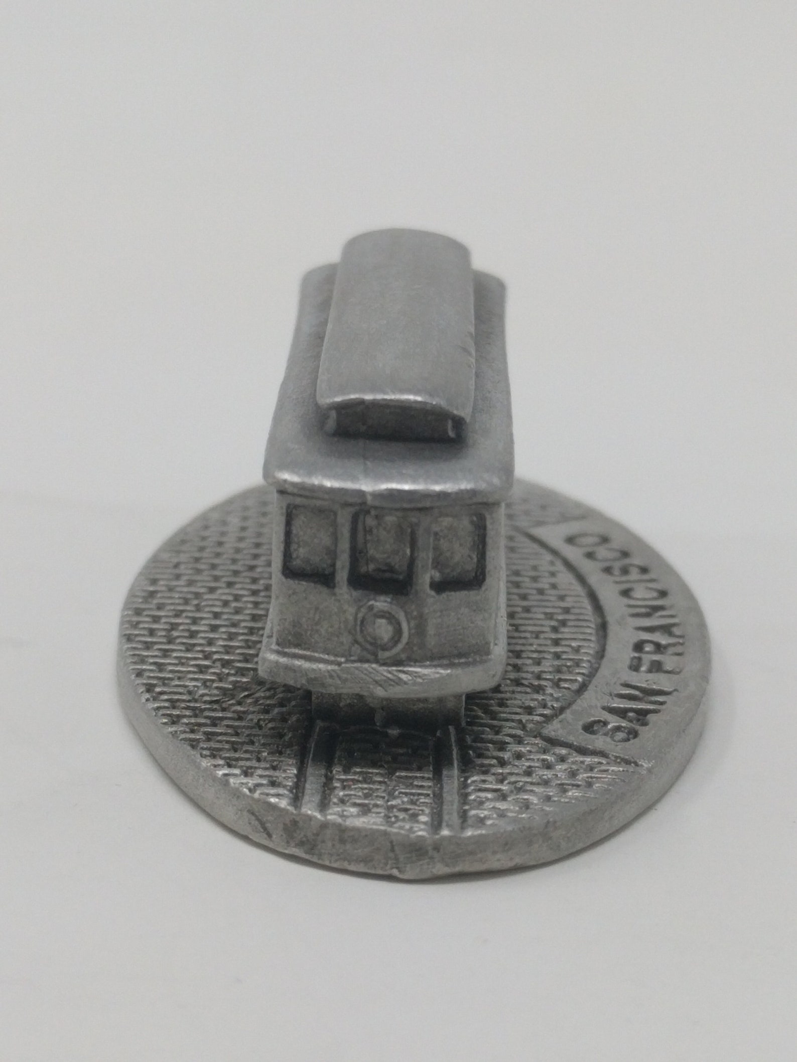 Vintage 1987 San Francisco Cable Car Textured Spoontiques Miniature ...