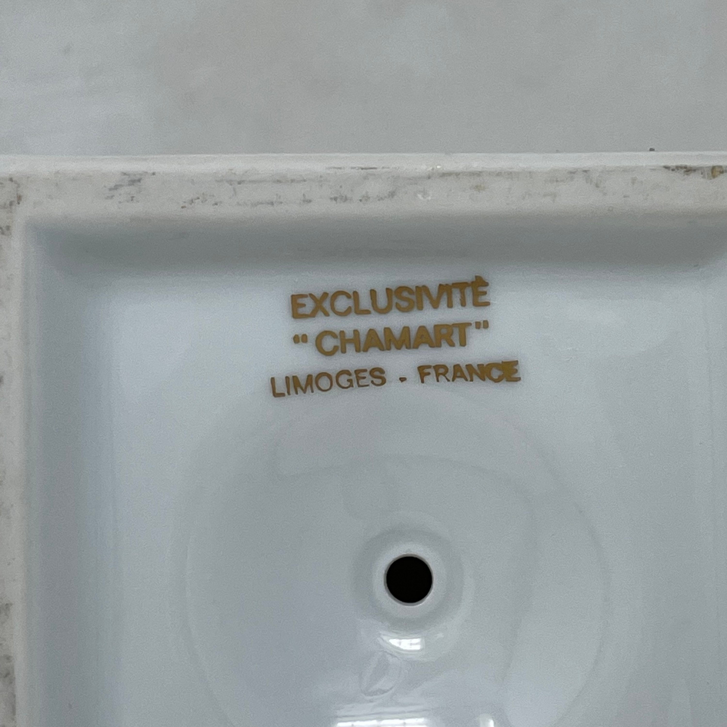 Vintage 1950s French Porcelain Chamart Limoges France - Etsy