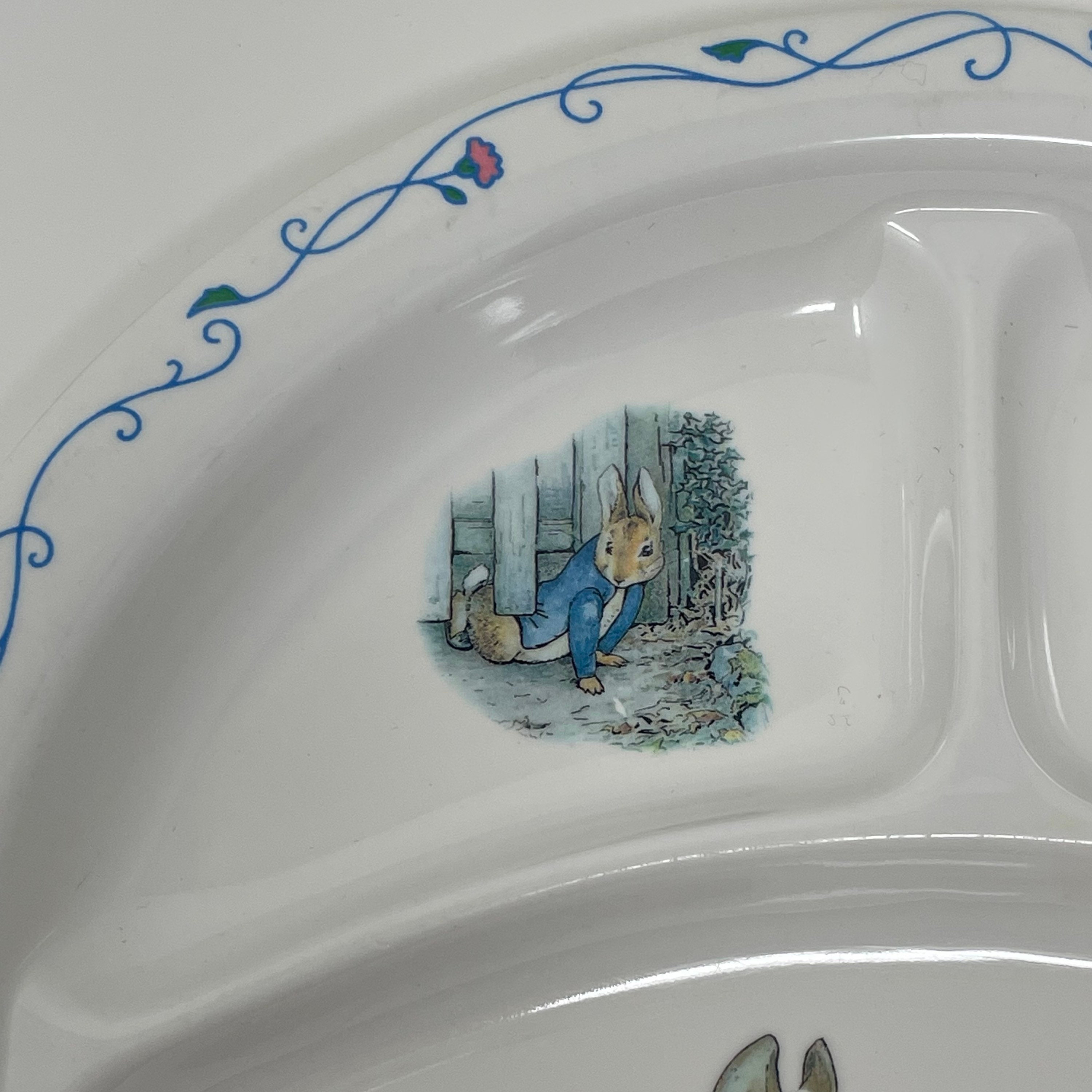 Vintage Eden Nursey Peter Rabbit and Friends Children Melamine 8.5 ...