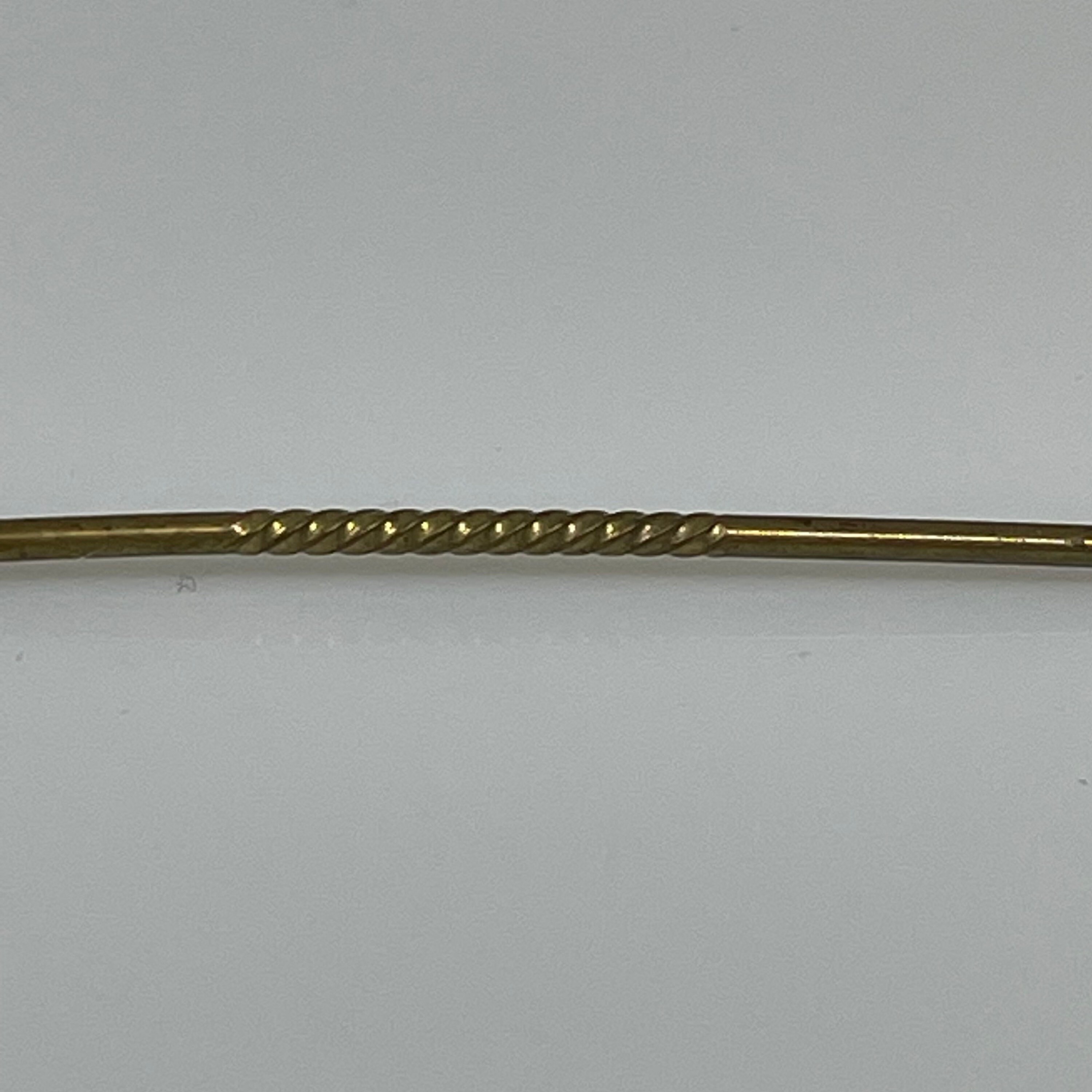 Vintage Roman Time Greek Academia Aesthetic Style Gold Tone Metal Stick ...