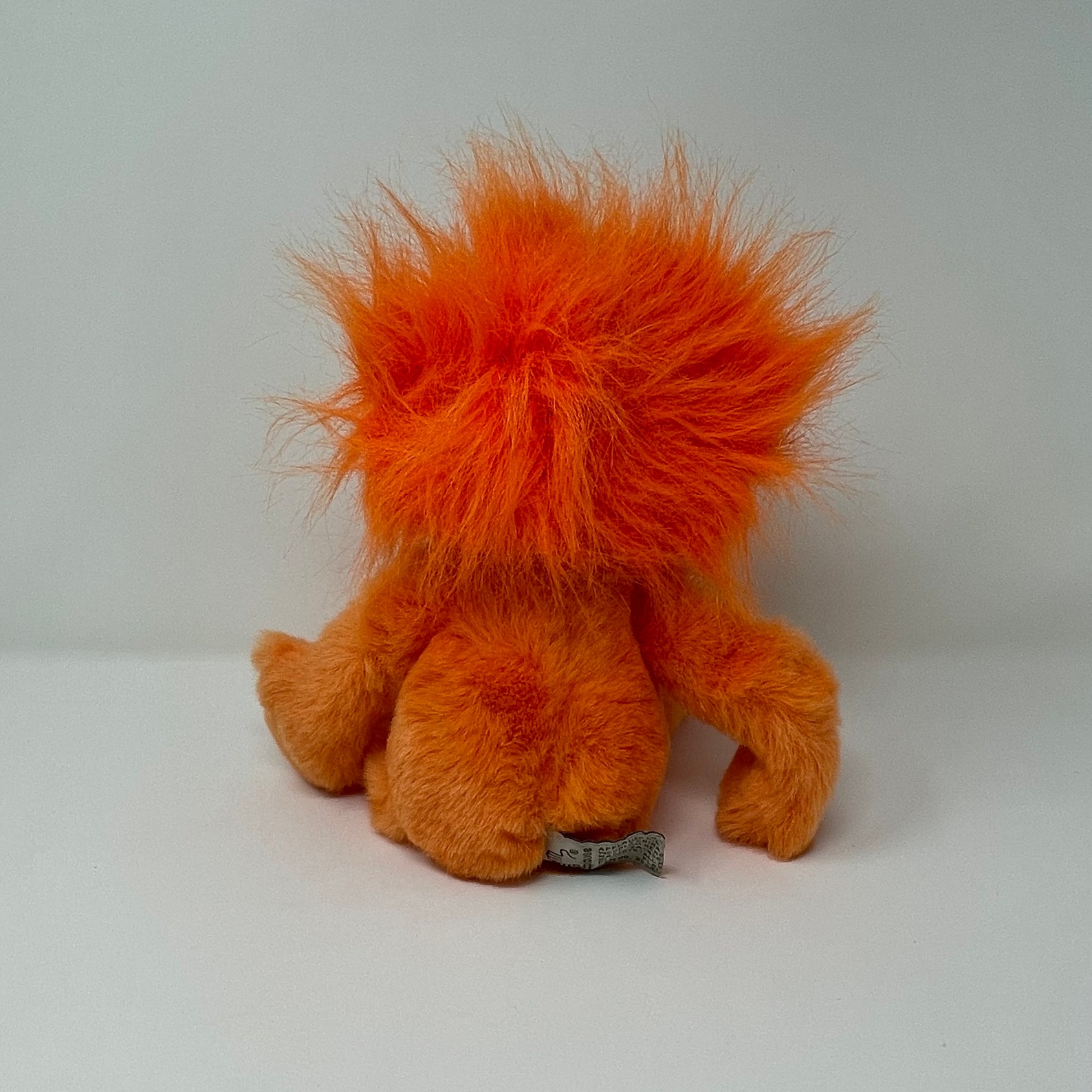Vintage Applause Orange Monster Zoe Sesame Street Stuffed Plush Jim ...