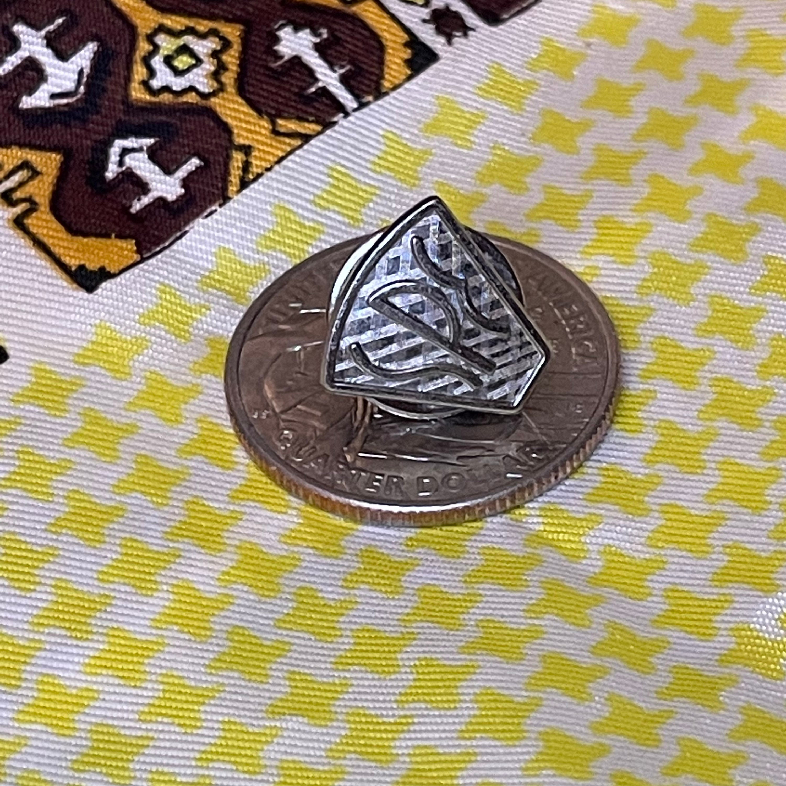 Vintage SPE Pin/badge, Textured Background in Silver Tone, Possible ...