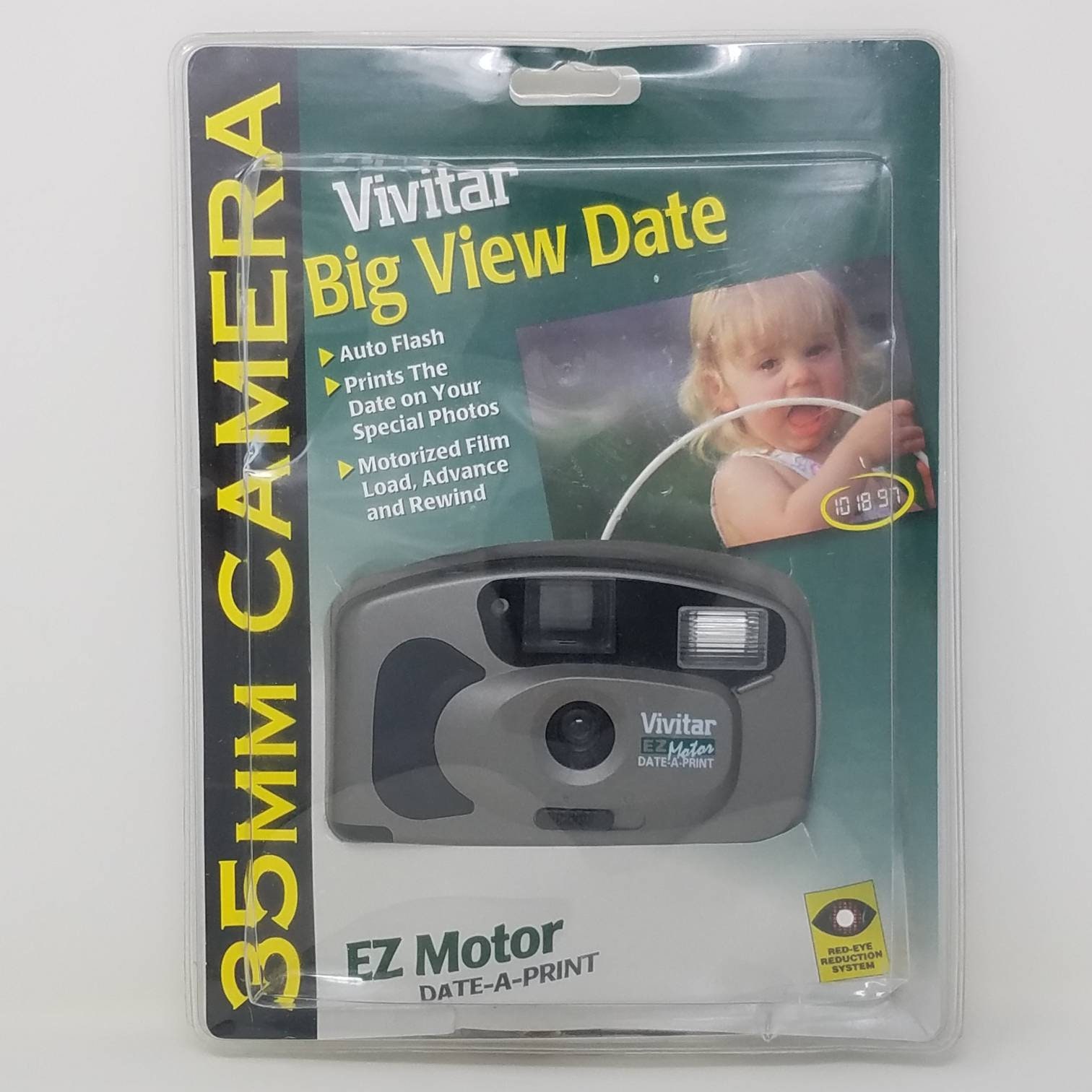 Vintage Vivitar Y2K 35mm Camera Easy Motor With Date, a Prints Big View ...