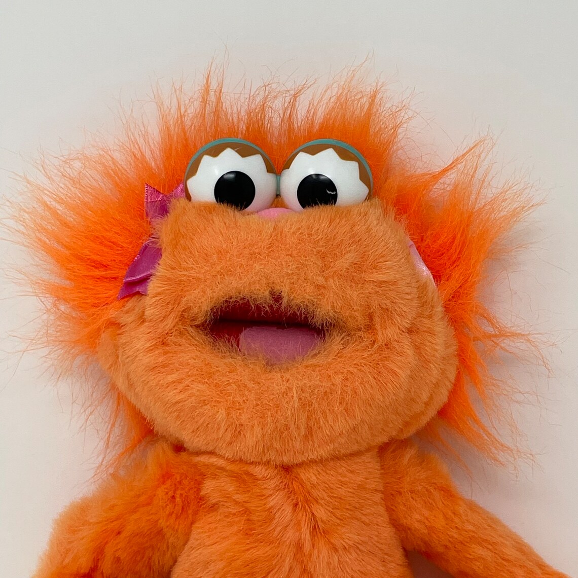 Vintage Applause Orange Monster Zoe Sesame Street Stuffed - Etsy