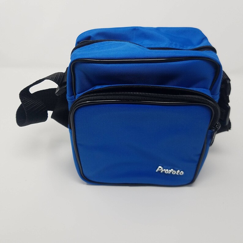 Vintage Profoto Polaroid Camera Blue Case Heavy Duty Nylon Construction ...
