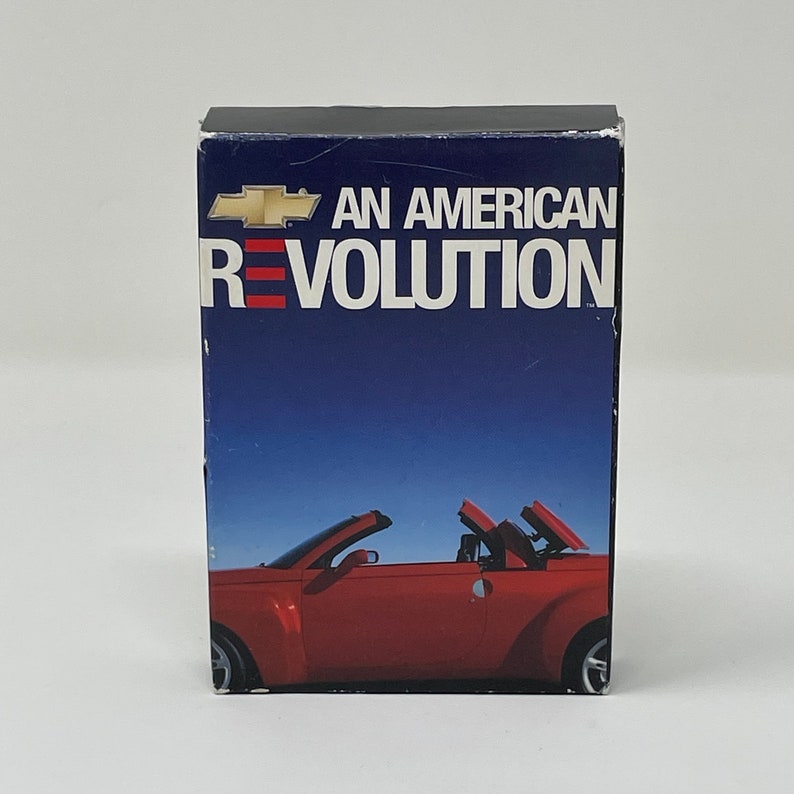 Vintage 2000s Chevy Boxed Playing Cards, Promotional Swag Limited Run ...