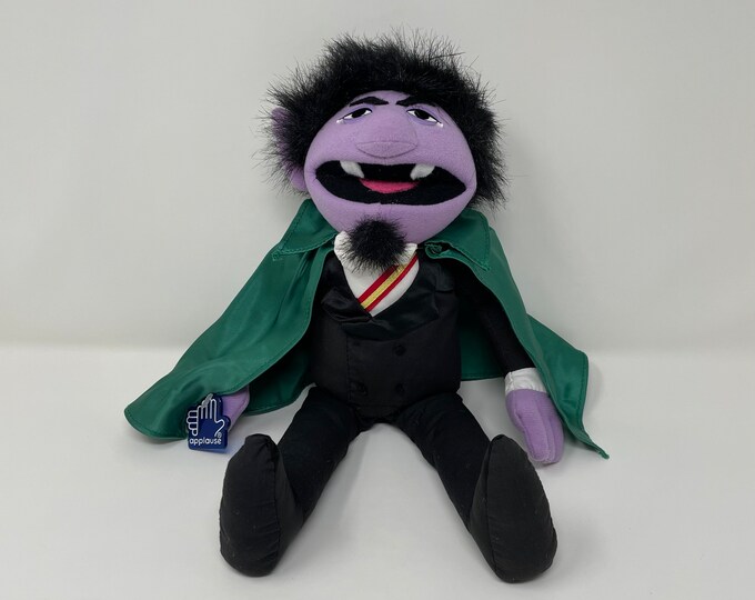 Vintage Applause the Count Von Sesame Street Jim Henson 90s, Plush ...