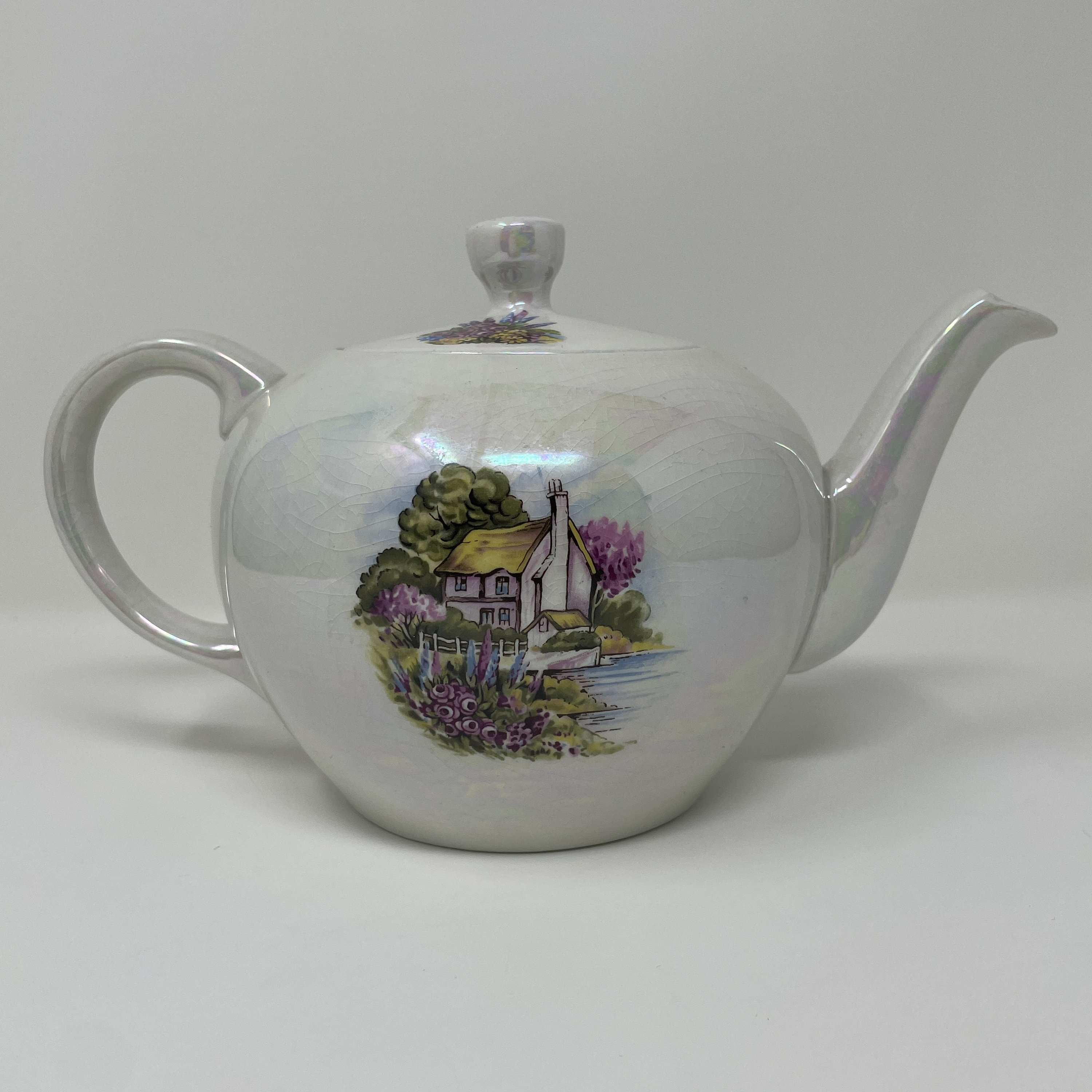 Vintage Teapot With Lids England Staffordshire 1960s Genuine Heatmaster ...