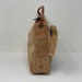 Vintage Y2K Ferchi Cork Shoulder Bag Eco Friendly Vegan Checkers Board ...