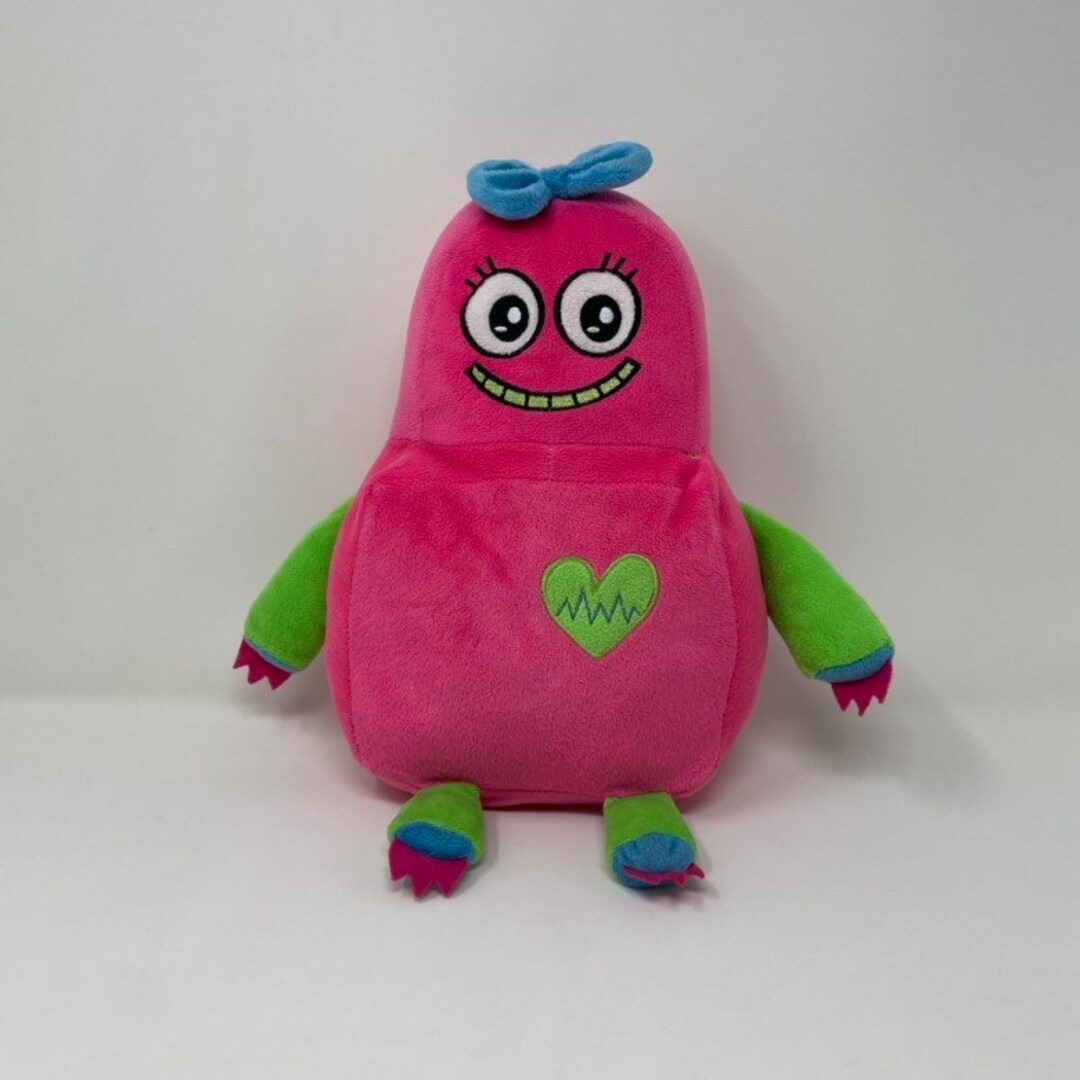 Vintage Pink Monster Kelly Toy Soft Plush Animal Stuffed Unique Plushy ...