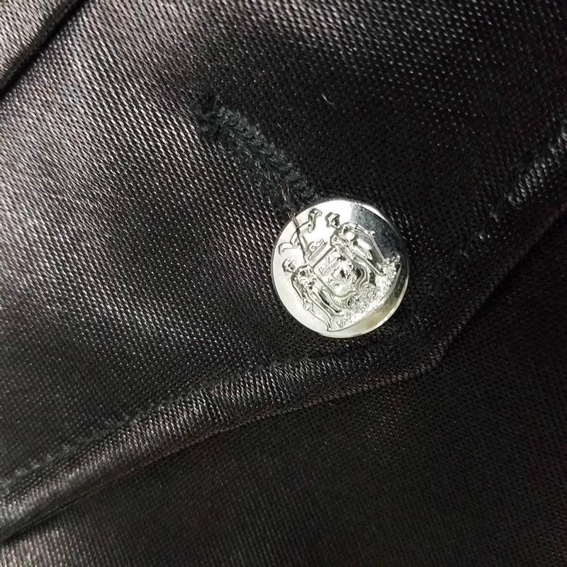 Vintage Shiny Brown Jacket Flying Cross by Fechheimer Union - Etsy