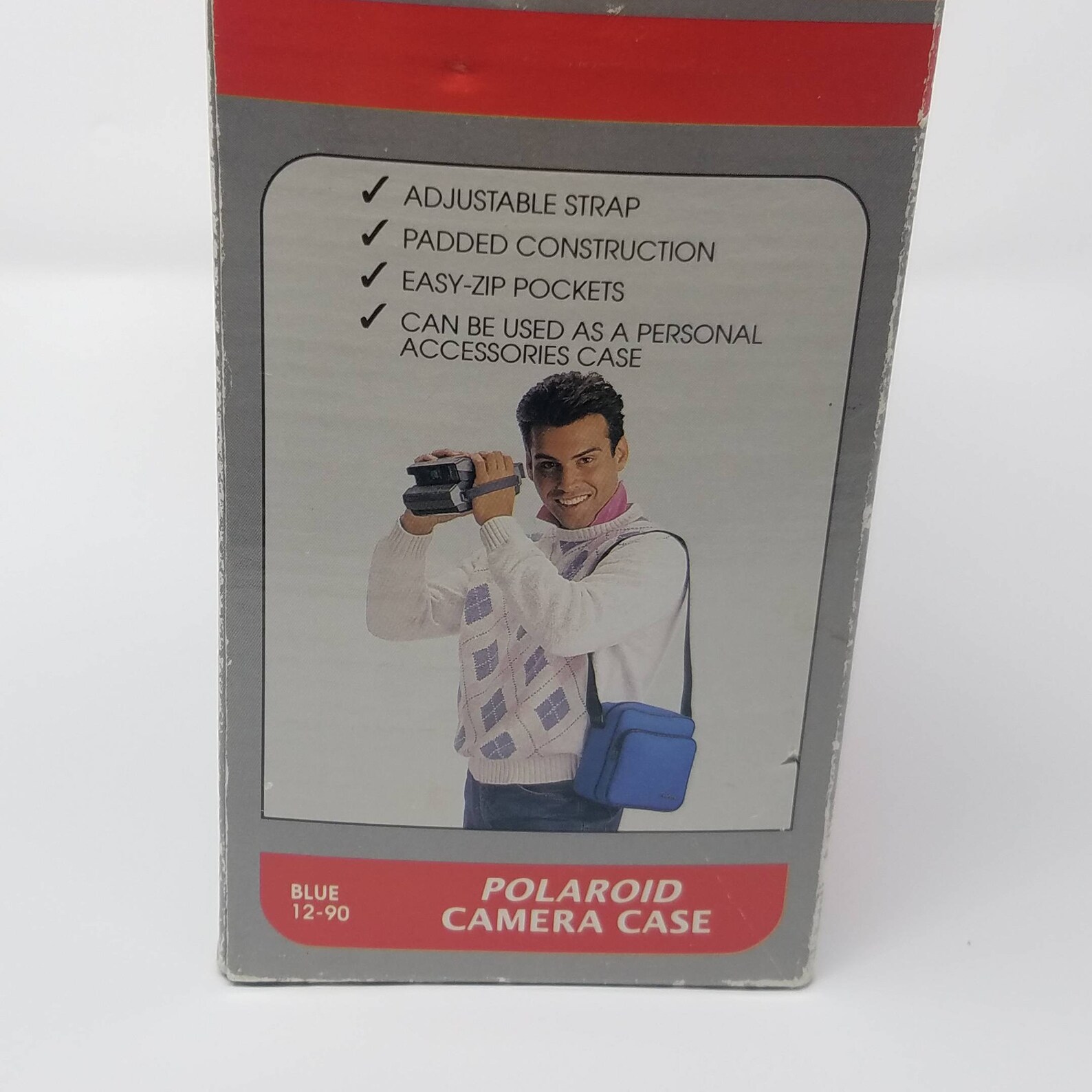 Vintage Profoto Polaroid Camera Blue Case Heavy Duty Nylon Construction ...