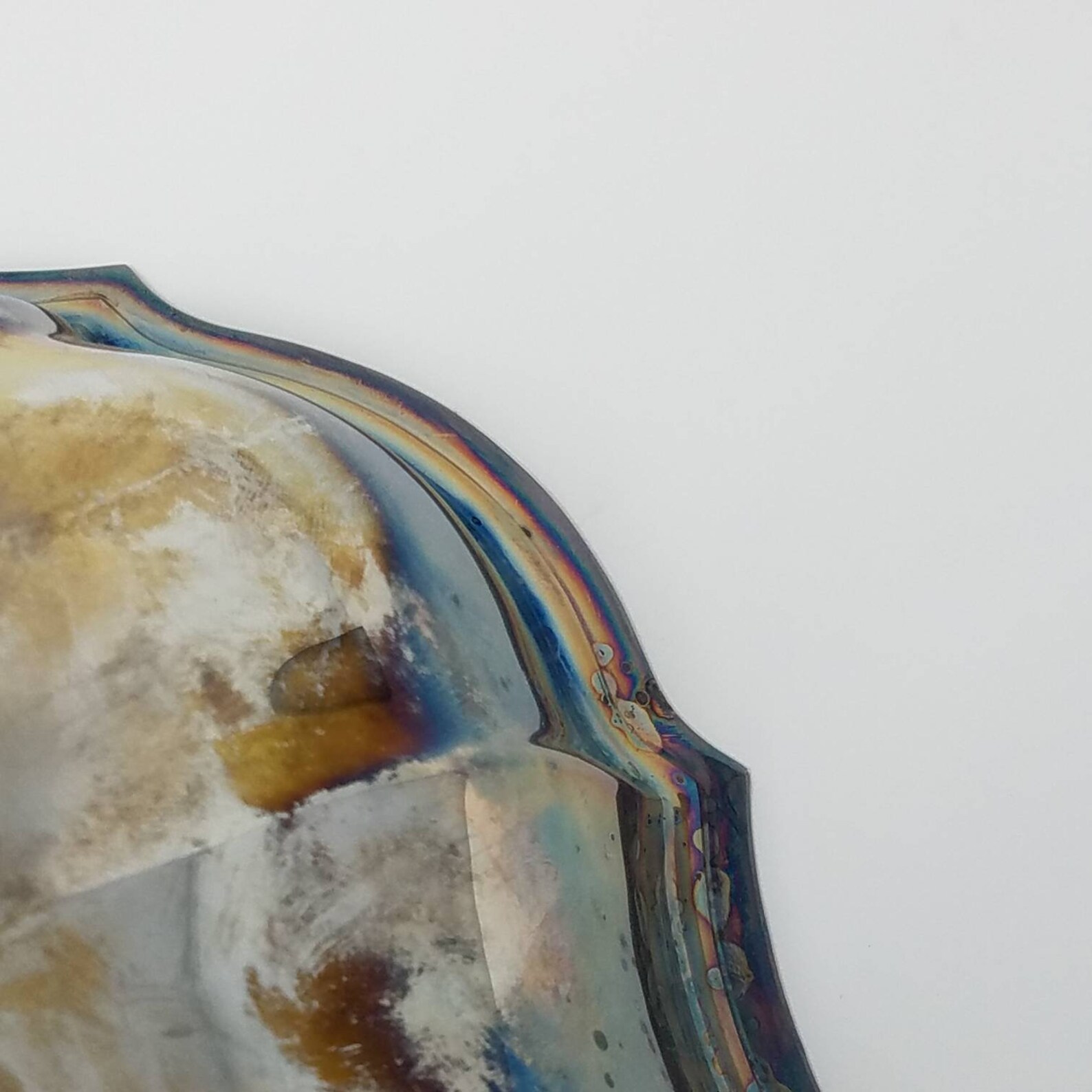 Vintage Scalloped Low Profile Silver Bowl International Silver Company ...