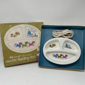Baby electric feeding dish store