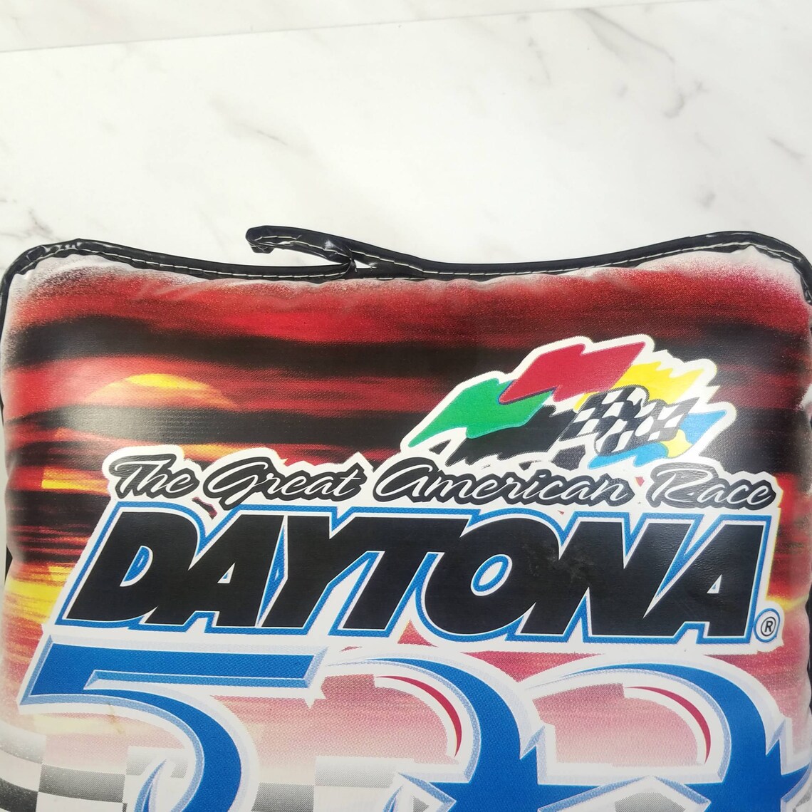 Vintage Daytona 500 Racing Pillow, Stadium Décor Pillow Y2K 2001 - Etsy
