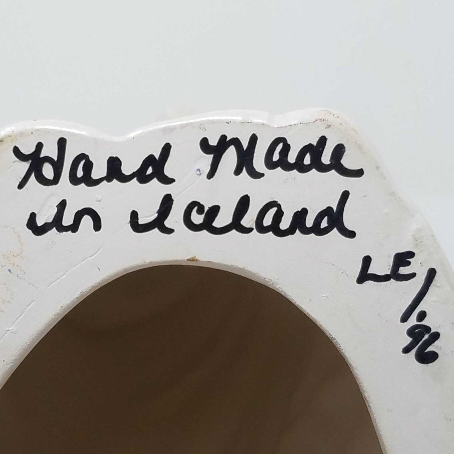 Vintage 90's Luster Wear Purple Iridescent Figure of - Etsy