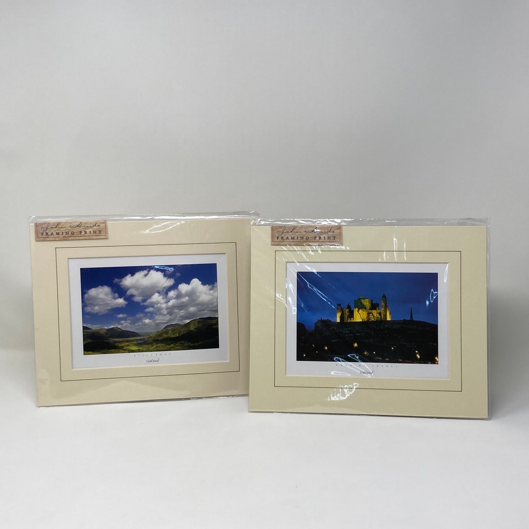 Vintage John Hinde Framing Prints Killarney, Ireland & Rock of Cashel ...