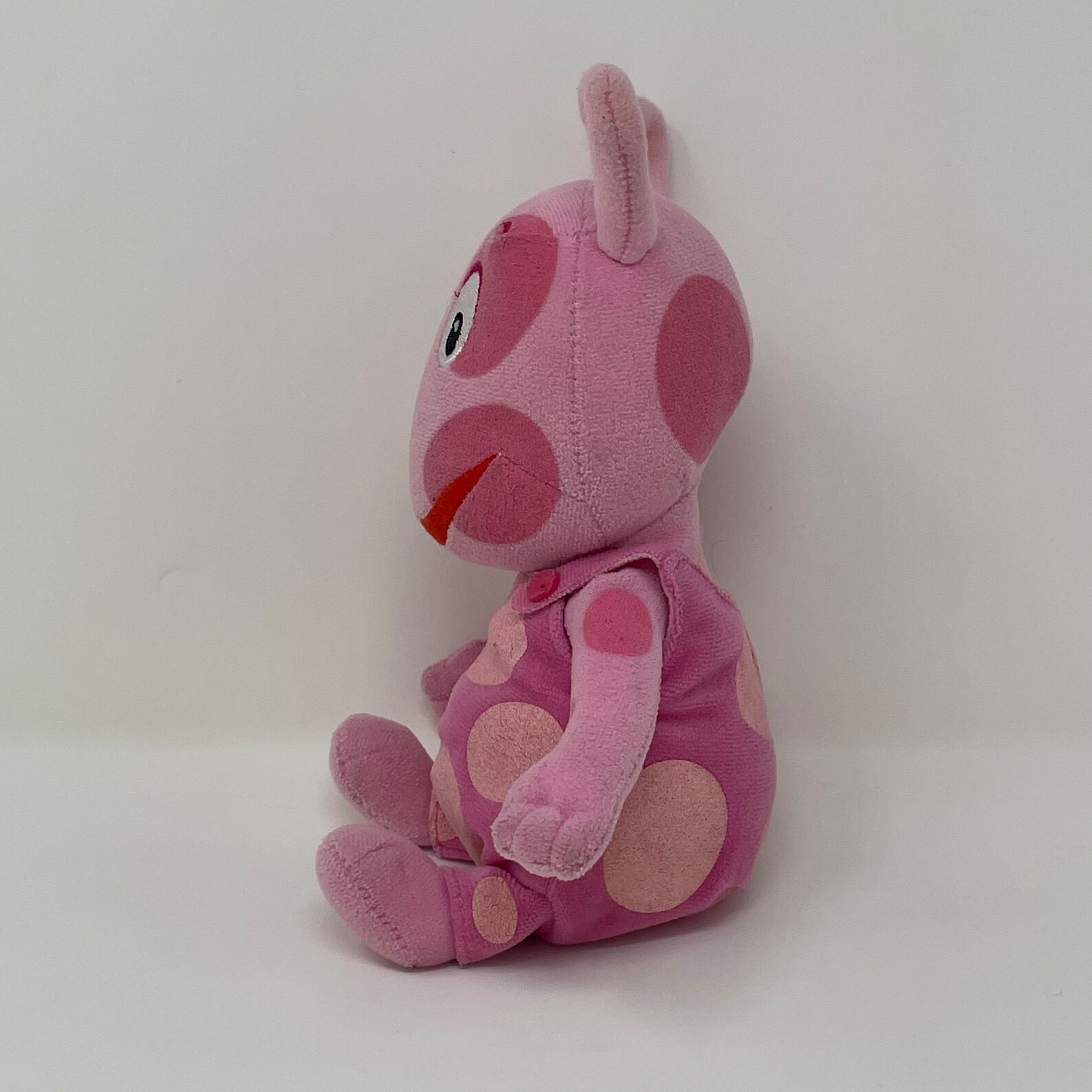 Vintage Y2K TY Backyardigans Uniqua Beanie Babies Pink Spot Plush ...