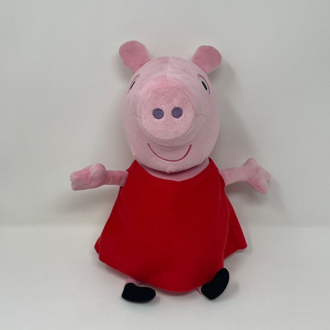 Vintage Stuffed Plush Hug and Oink Talking Peppa Pig Plush Animal, Soft ...