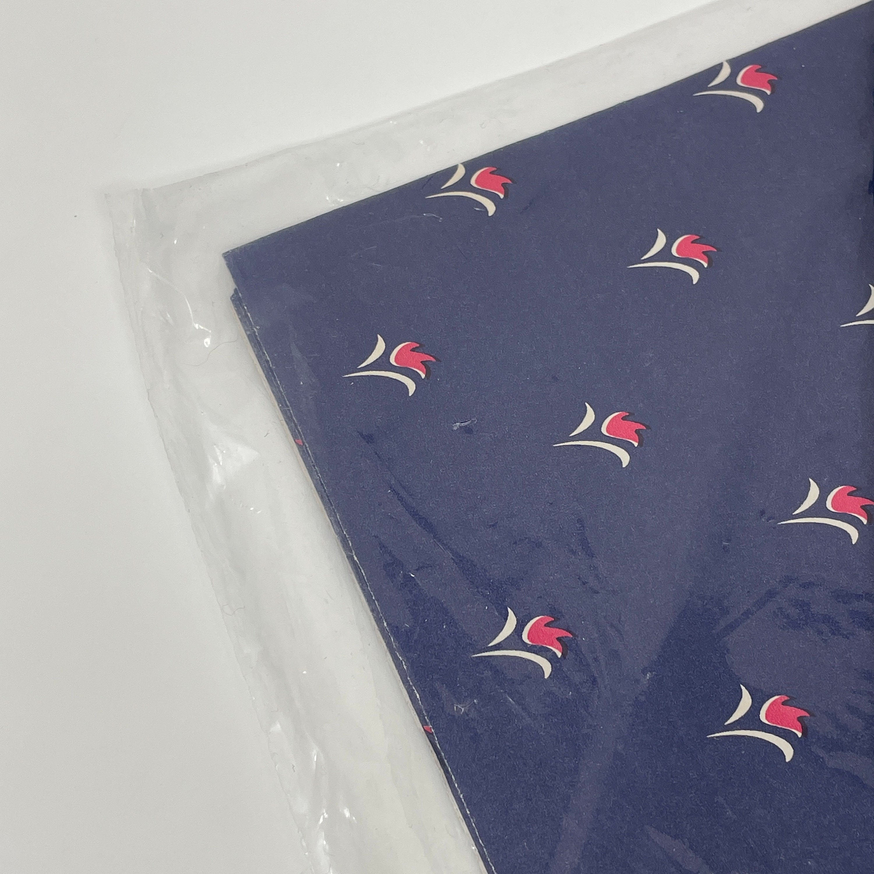 Vintage Y2K Unique Green and Blue Patterned Wrapping Paper in Package ...