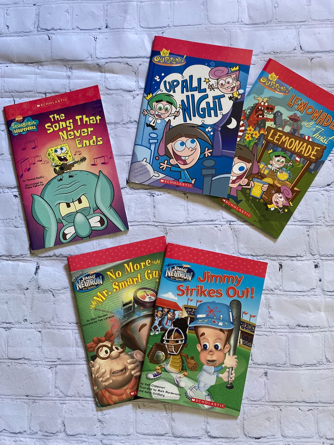 Vintage Nickelodeon 2000 Kids' Book Bundle - 5 Classic Stories ...