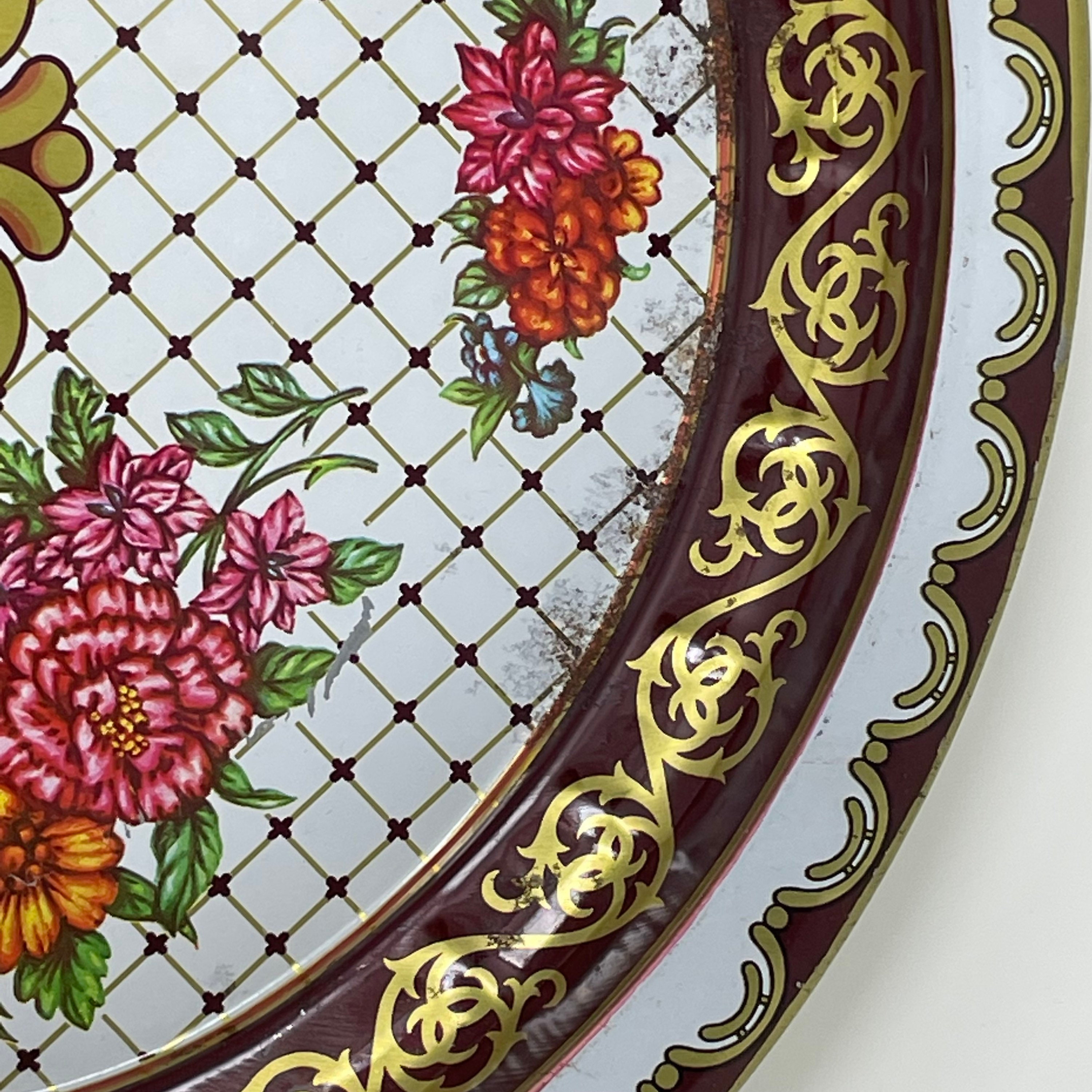 Vintage Serving Tray Daher Decorated Victorian Formal Ware 11101 Made ...