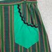 Vintage Handmade Half Apron: Olive Green Trad Wife Style - Etsy