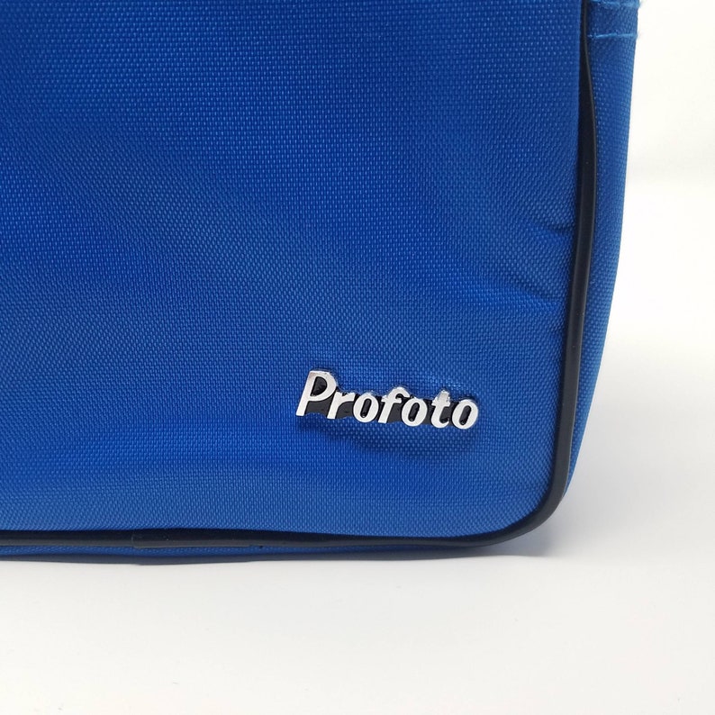 Vintage Profoto Polaroid Camera Blue Case Heavy Duty Nylon Construction ...