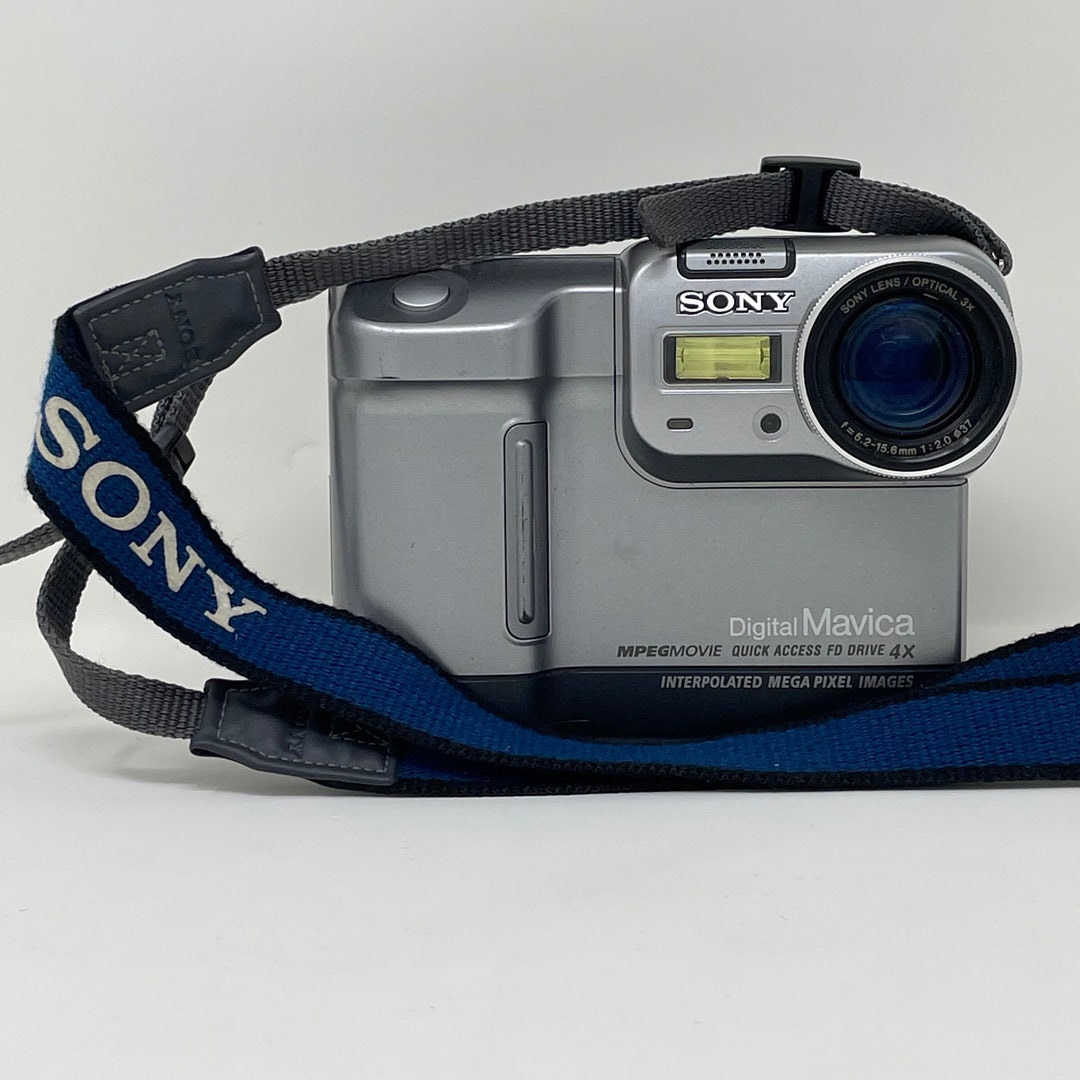 Vintage Sony Digital Still Camera Mvc Fd83 Mavica Etsy